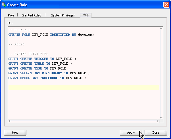 SQL Developer 3.0ナビゲータの使用