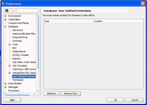 Creating User Defined Extensions