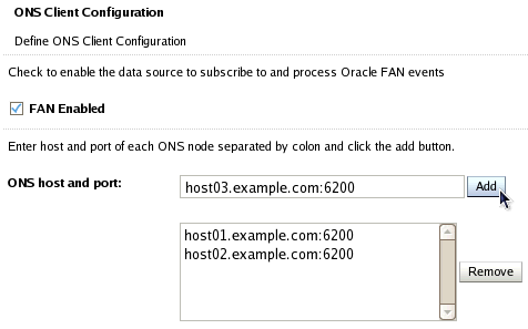 Oracle WLSとOracle RACの統合