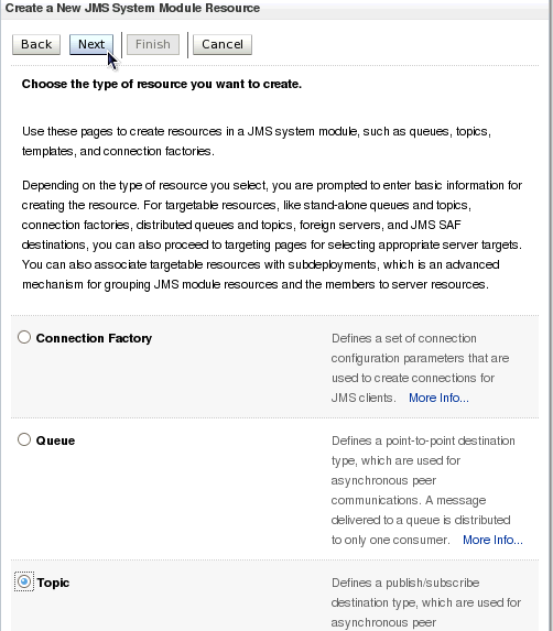 Oracle WebLogic Server 12c: Configuring JMS Servers and Destinations