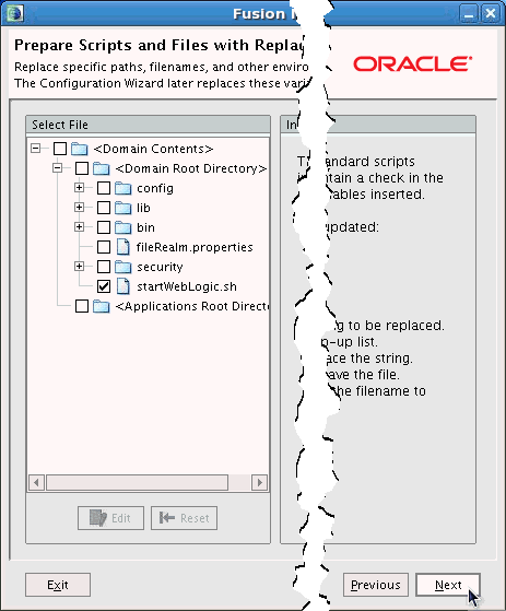 Oracle WebLogic Server 12c： ドメイン・テンプレートの作成と使用