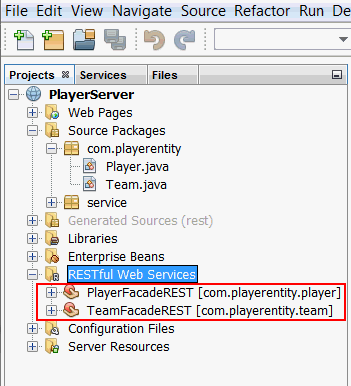 Creating RESTful Web Services in NetBeans 7 : Part 1