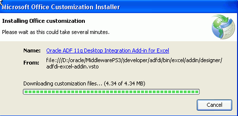 Oracle JDeveloper 11g チュートリアル - Oracle ADF 11g Desktop Integration スタート･ガイド