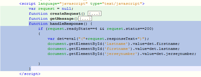 Developing an Ajax Client for RESTful Web Services in NetBeans 7 : Part 3