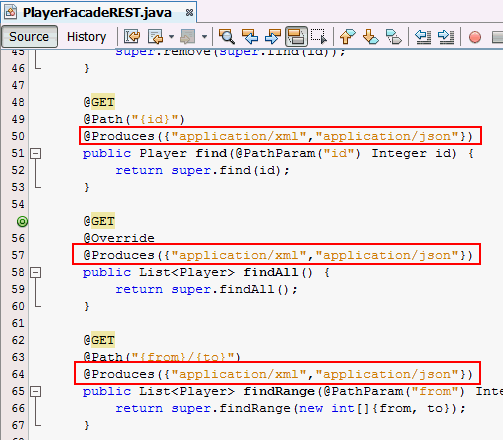 Developing an Ajax Client for RESTful Web Services in NetBeans 7 : Part 3