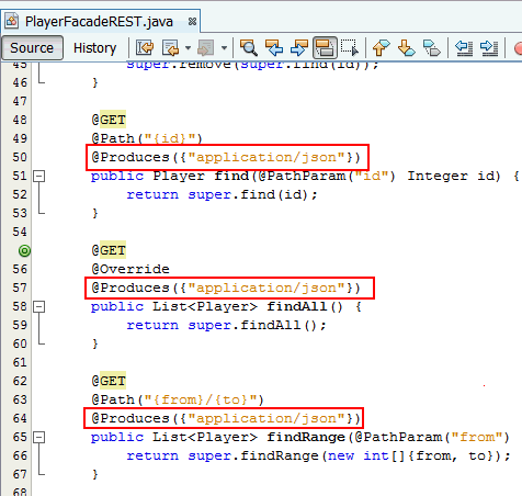 Developing an Ajax Client for RESTful Web Services in NetBeans 7 : Part 3