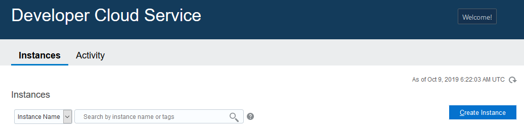 Oracle Developer Cloud Service Set up - Overview