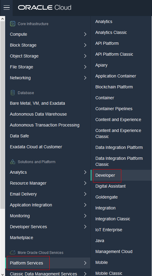 Oracle Developer Cloud Service Set up - Overview