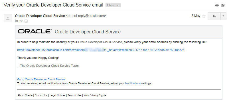 Oracle Developer Cloud Service Classic Set up - Overview