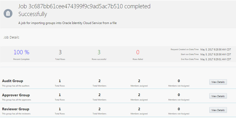 Getting started with Oracle Identity Cloud Service - Onboarding users and groups