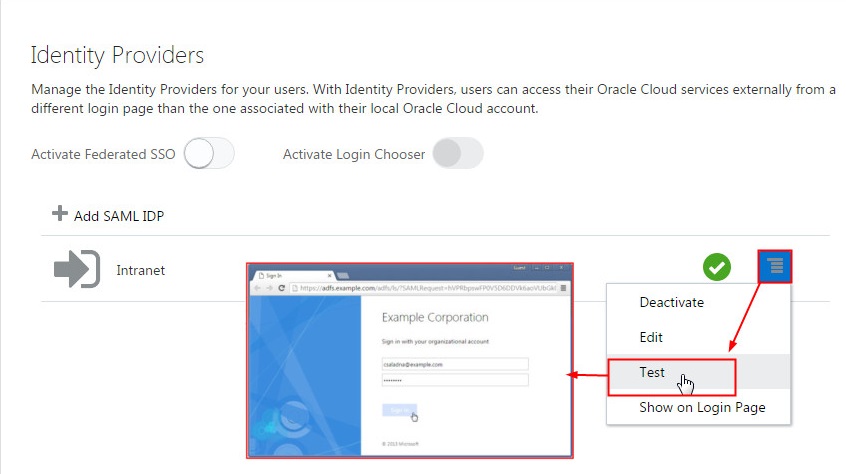 Getting started with Oracle Identity Cloud Service - Managing security ...