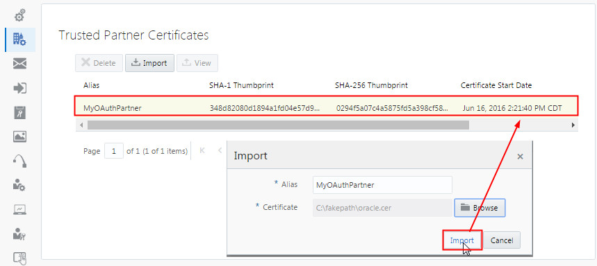 Getting started with Oracle Identity Cloud Service - Managing security ...