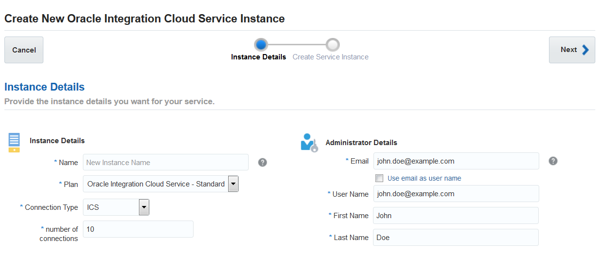 Getting Started With Oracle Cloud Nonmetered Services