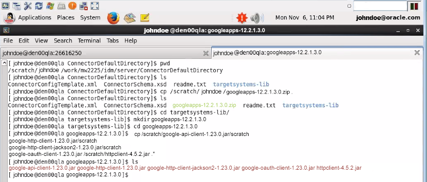 Creating Applications Using the Google Apps Connector
