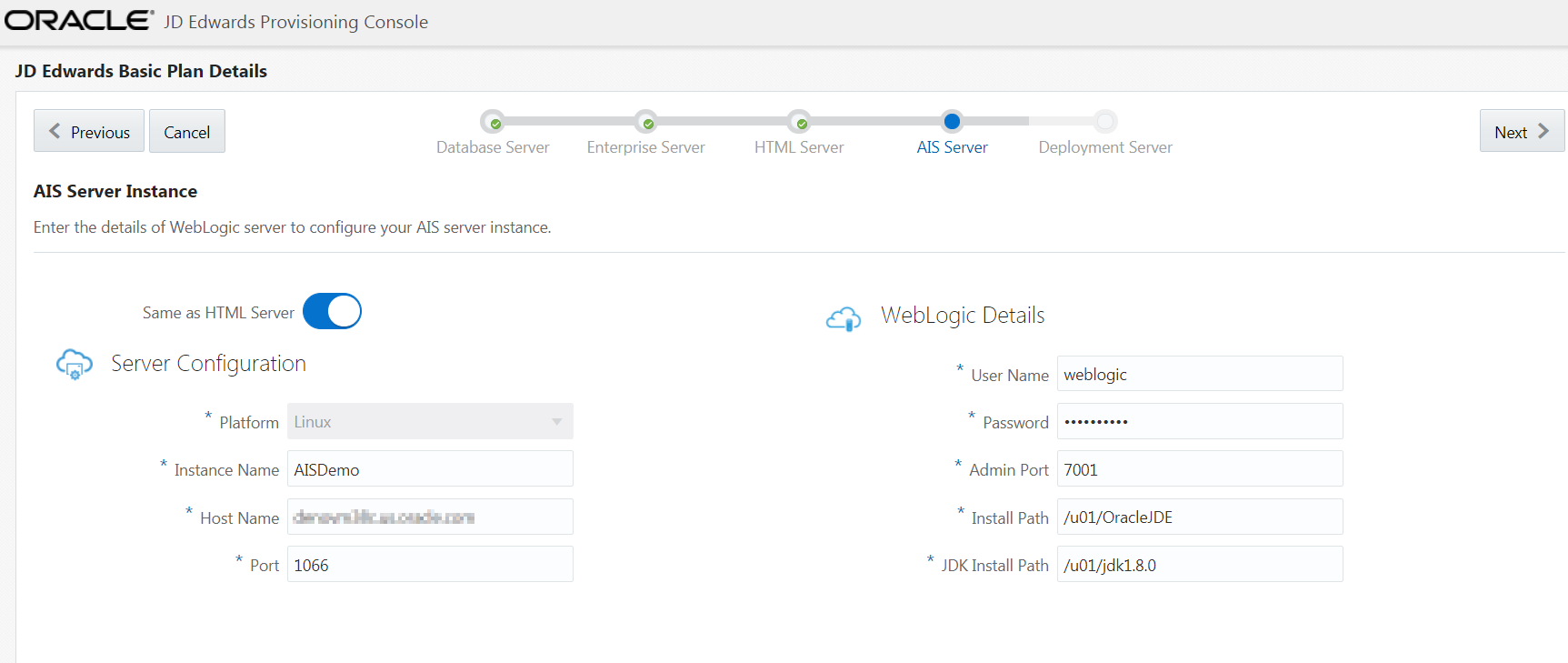 Deploying JD Edwards EnterpriseOne Release 9.2 Using One-Click ...