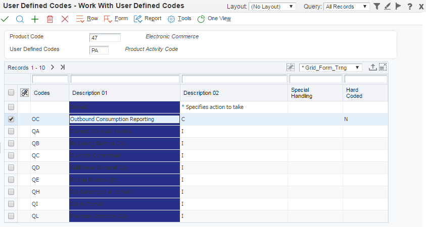 Outbound Inventory Management - EDI de Consumo