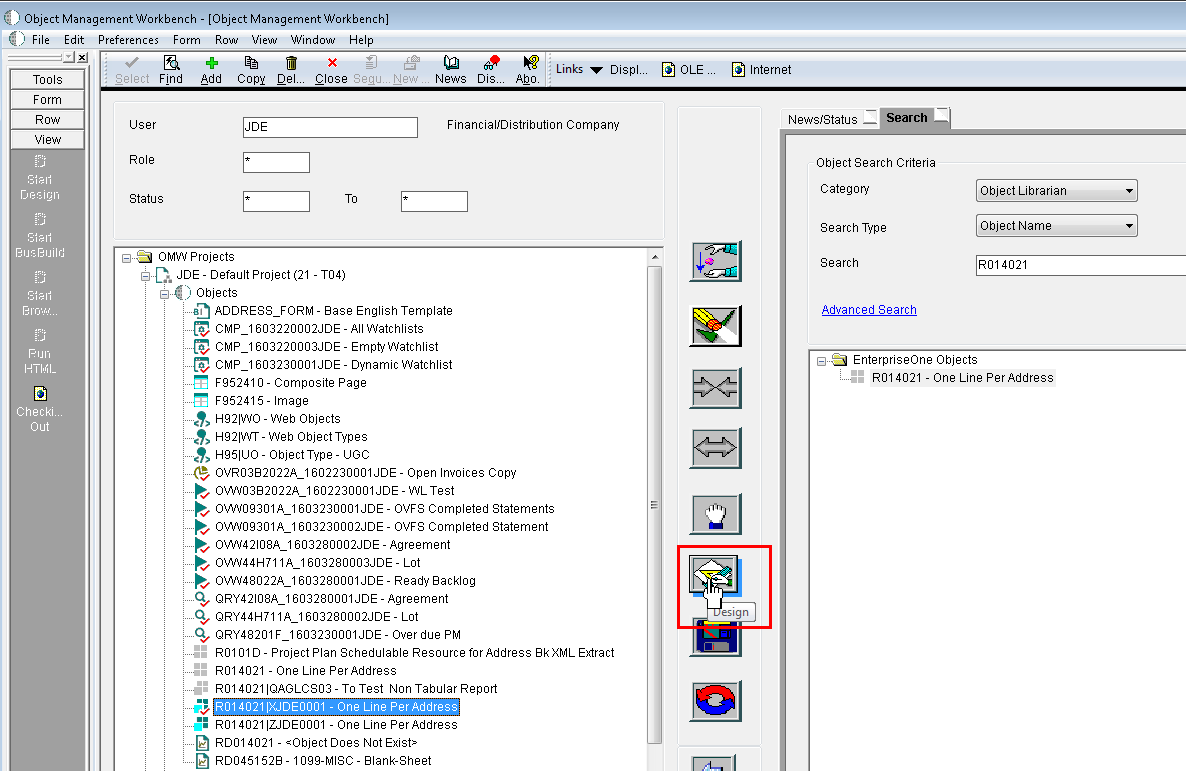 Associating Report Definitions with Batch Versions