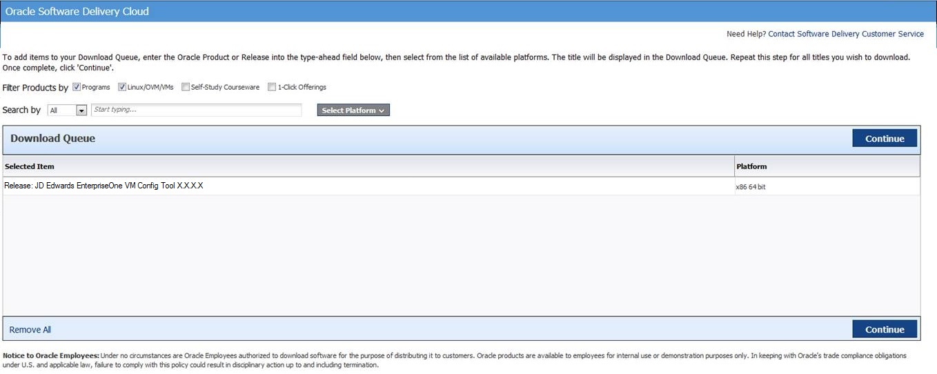 JD Edwards EnterpriseOne Release 9.2 Trial Edition