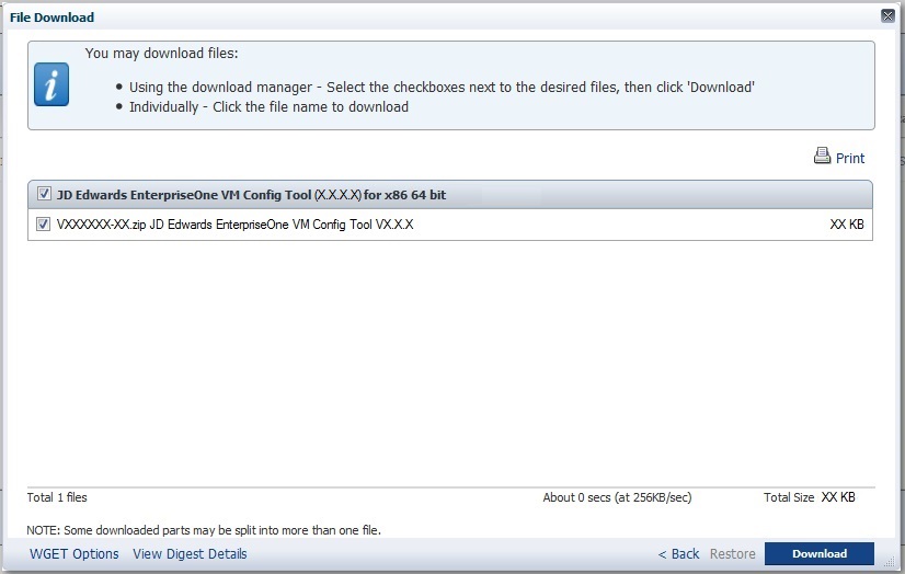 JD Edwards EnterpriseOne Release 9.2 Trial Edition