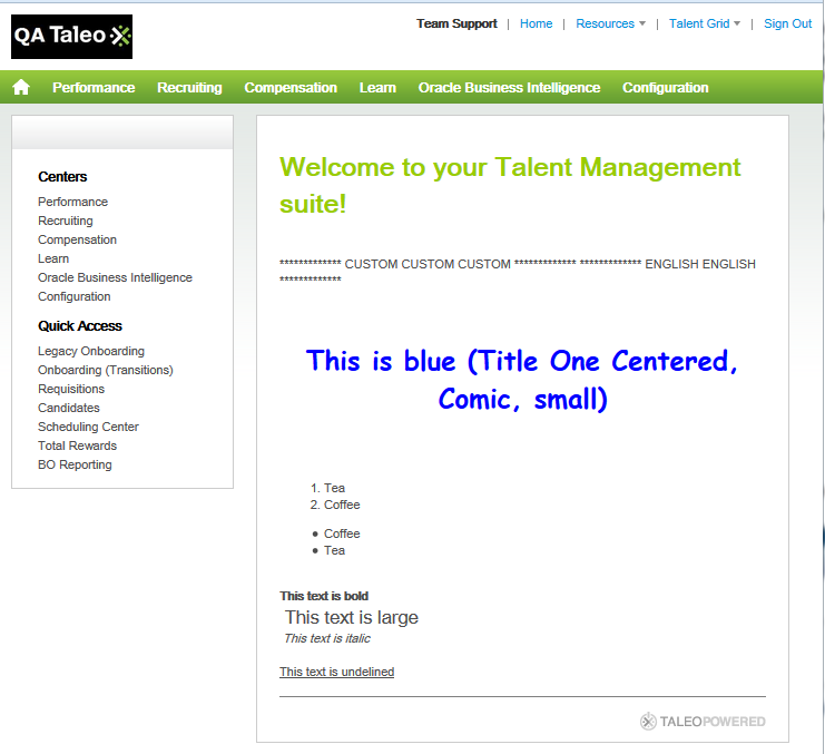 Getting Started with Oracle BI Publisher in Taleo Enterprise Recruiting