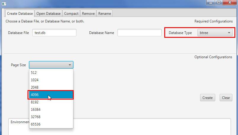 Creating a Transactional Environment in Berkeley DB
