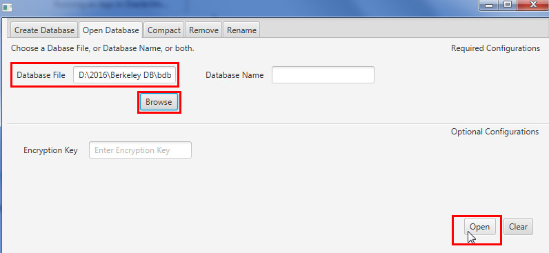 Performing Verification and Backup of a Transactional Environment in Berkeley DB