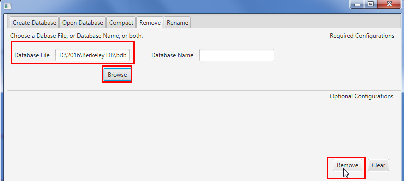 Performing Verification and Backup of a Transactional Environment in Berkeley DB