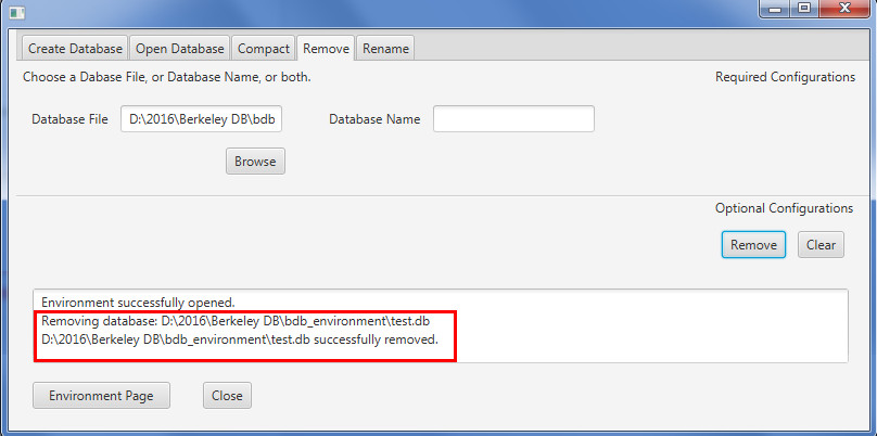 Performing Verification and Backup of a Transactional Environment in Berkeley DB
