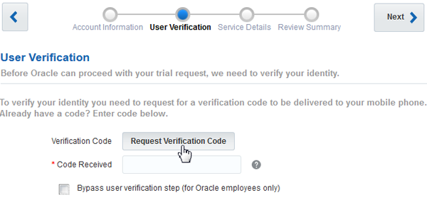 Signing Up for a Java Cloud Service