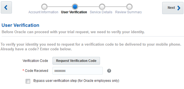 Signing Up for a Java Cloud Service