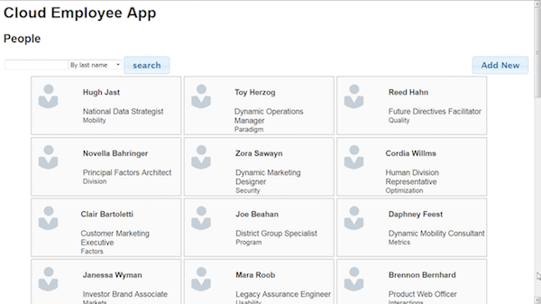 Oracle Application Container Cloud: Creating a Spring Boot REST Application Using Oracle ...