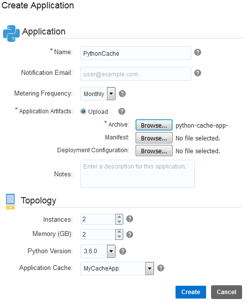 Create a Python Application Using the Caching REST API