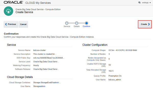 Getting Started with Oracle Big Data Cloud Service - Compute Edition