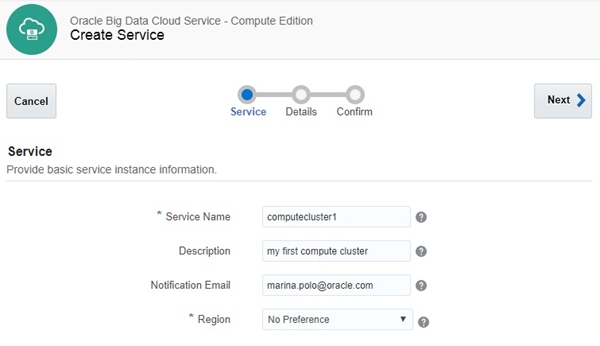 Getting Started with Oracle Big Data Cloud Service - Compute Edition