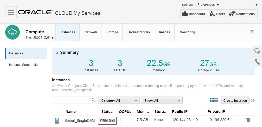 Deploying Siebel Demo Database to a Single Instance VM Using Oracle ...