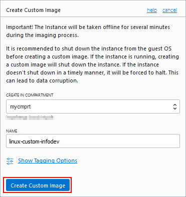 Create a Custom Linux Image for PeopleSoft Cloud Manager