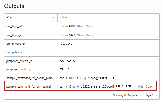Log in to the Cloud Manager Instance