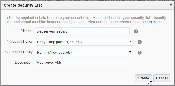 Permitting Public TCP Traffic to Oracle Cloud Infrastructure Compute ...