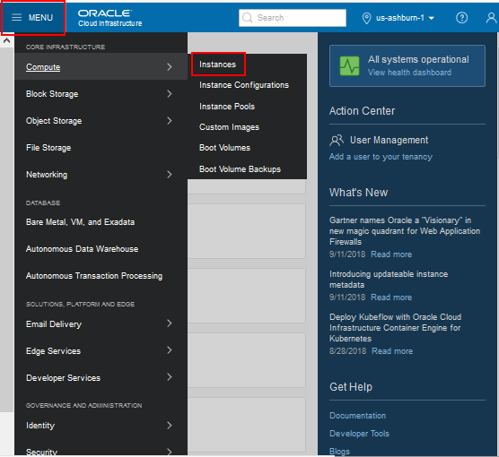 Verify Oracle Cloud Account Information for PeopleSoft Cloud Manager