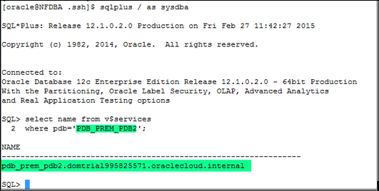 Exporting an On-Premises PDB and Importing into the DBaaS Database