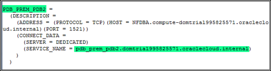Exporting an On-Premises PDB and Importing into the DBaaS Database