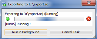 Loading On-Premises Data to the Tables of the DBaaS Database
