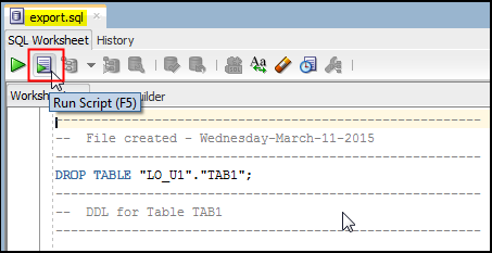 Loading On-Premises Data to the Tables of the DBaaS Database
