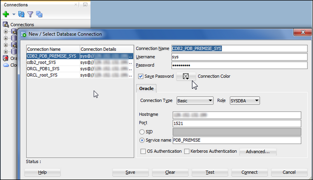 Loading On-Premises Data to the Tables of the DBaaS Database