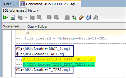 Loading On-Premises Data to the Tables of the DBaaS Database