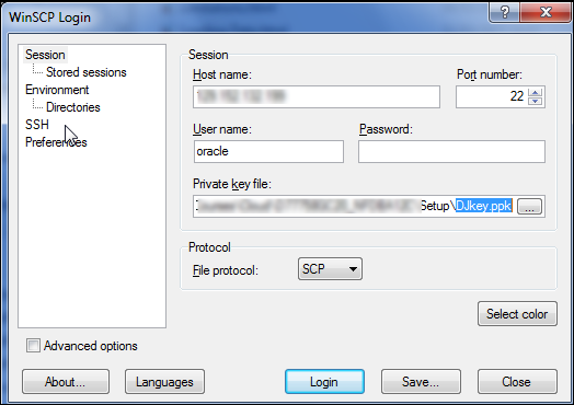 Loading On-Premises Data to the Tables of the DBaaS Database