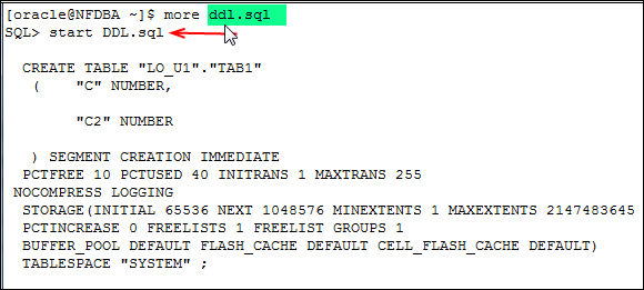 Loading On-Premises Data to the Tables of the DBaaS Database
