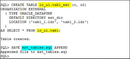 Loading On-Premises Data to the Tables of the DBaaS Database