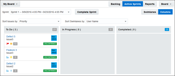 Using Agile Methodology in Oracle Developer Cloud Service