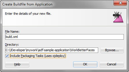 Building Oracle ADF Applications with Ant Using Oracle Developer Cloud Service